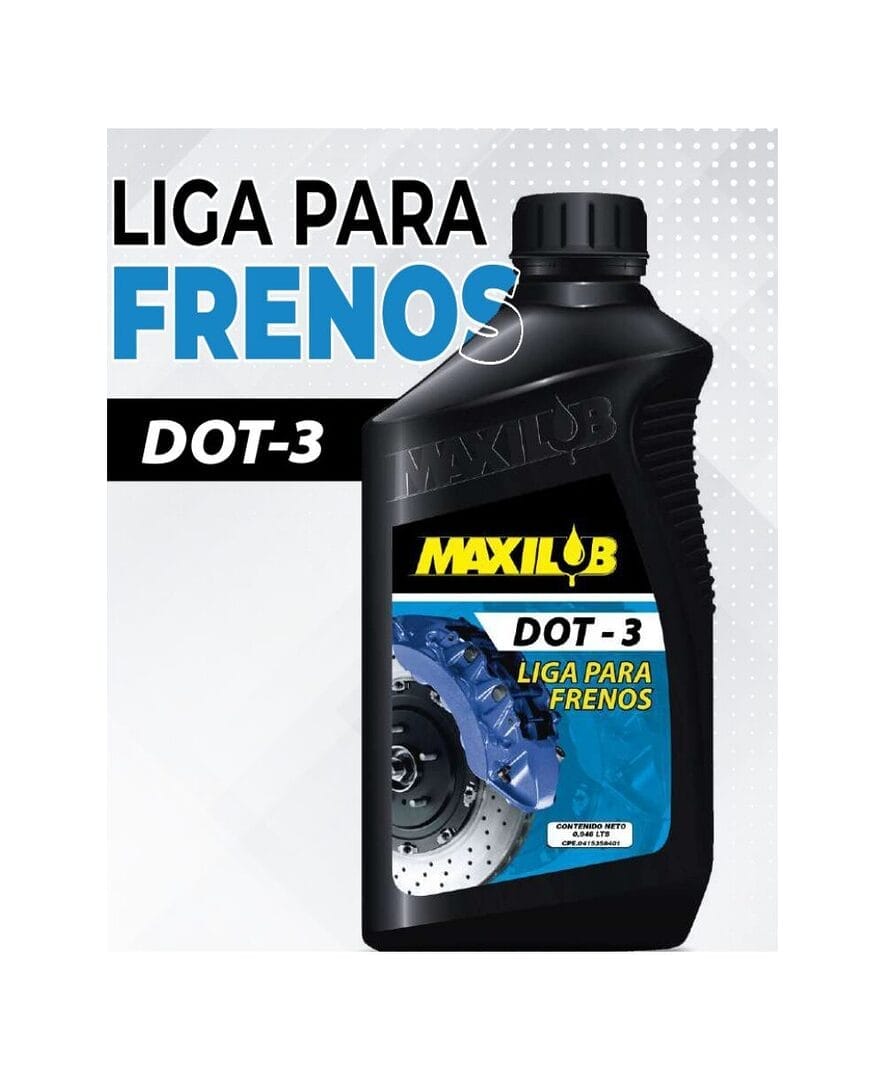 LIGA DE FRENOS MAXILUB DOT3 1 LTS - Dislufonca