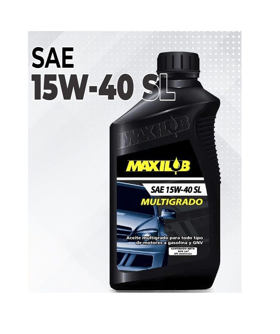 MAXILUB SAE 15W-40 SL (12X0.946LTS) - Dislufonca