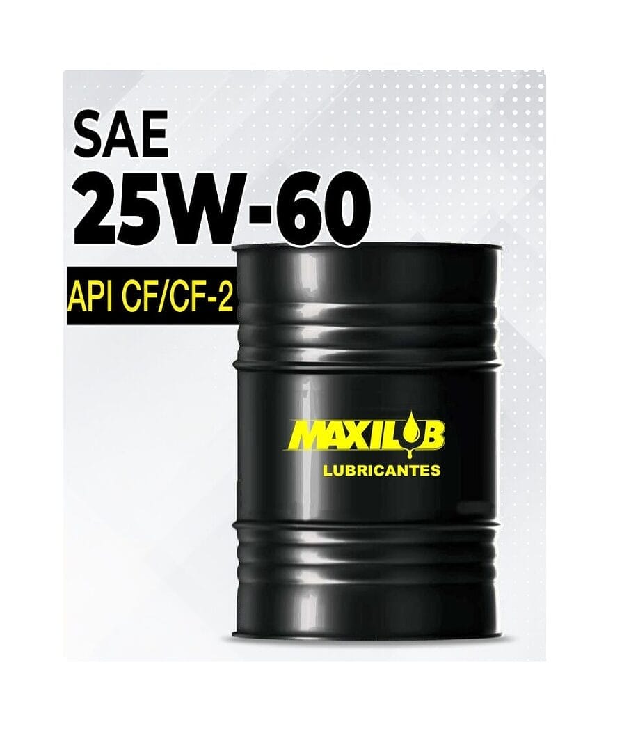 MAXILUB DIESEL SAE 25W-60 SL API CF/CF-2 TAMBOR 208LTS - Dislufonca